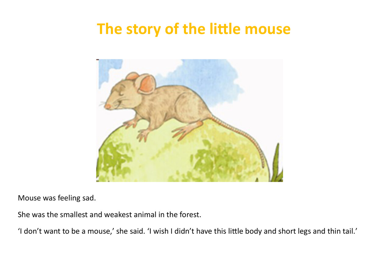 The story of the little mouse by Marianne McDonnell - Flipsnack