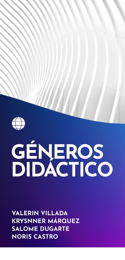 QUE ES EL GÉNERO DIDÁCTICO by JORMAN DAVID... - Flipsnack