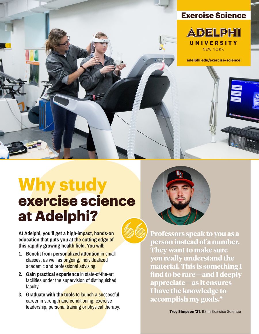 Adelphi University Exercise Science by Noelle - Flipsnack
