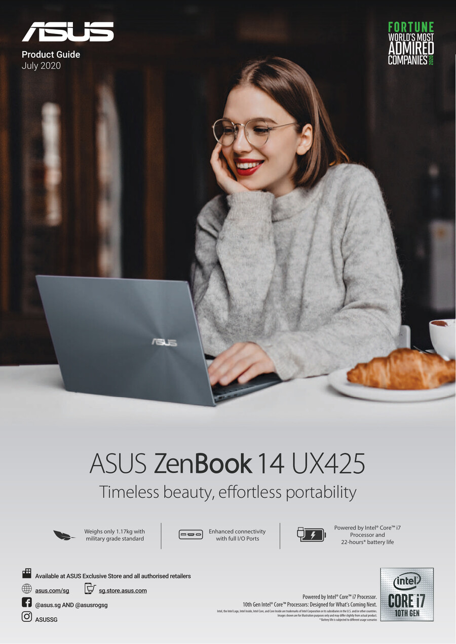 ASUS Product Guide (Singapore) - July 2020 by ASUS