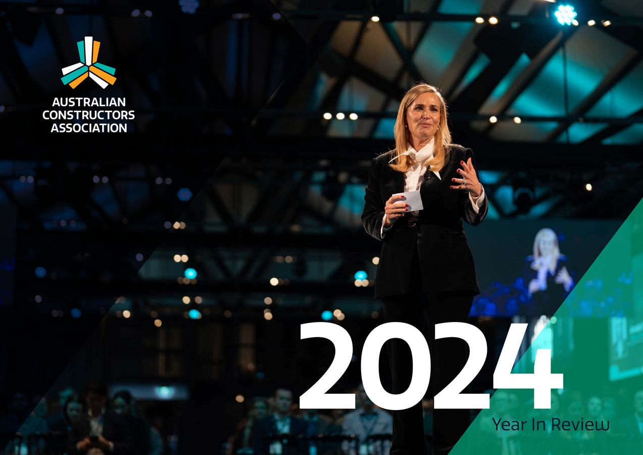 Australian Constructors Association - 2024 Year In Review by Megan Anderson - Flipsnack
