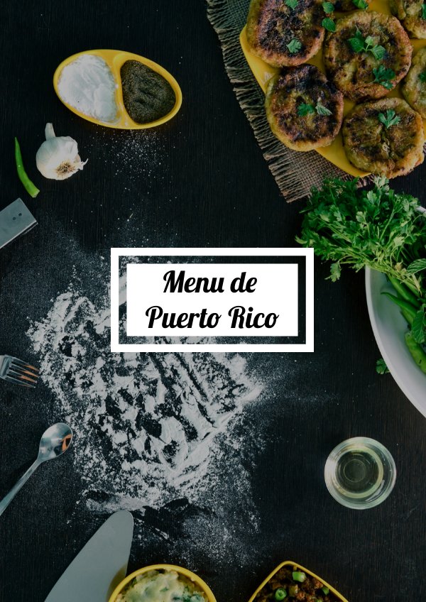 puerto rican menu by Samantha Glickson - Flipsnack