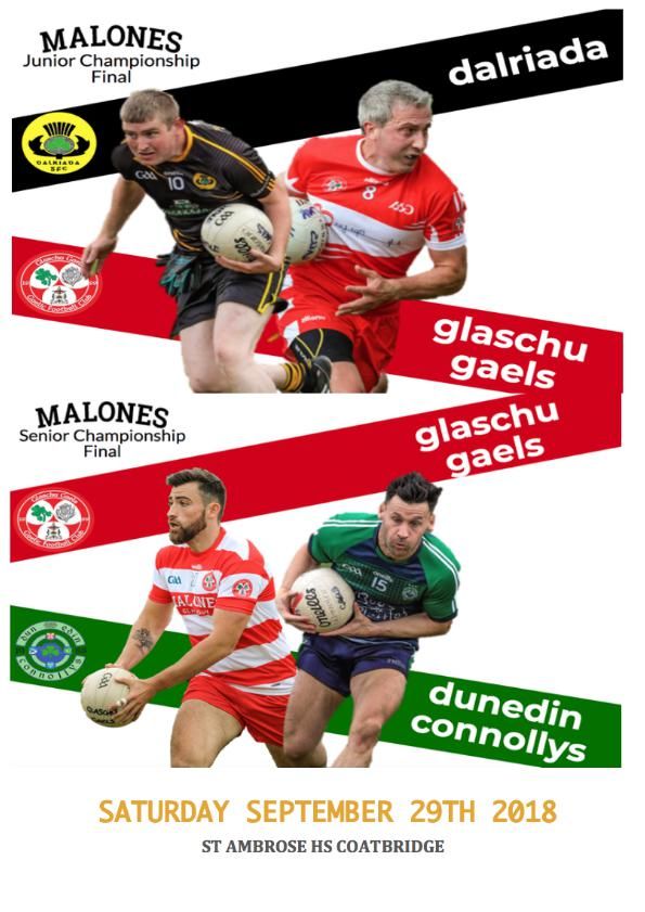 Scotland GAA County Finals 2018 by... - Flipsnack