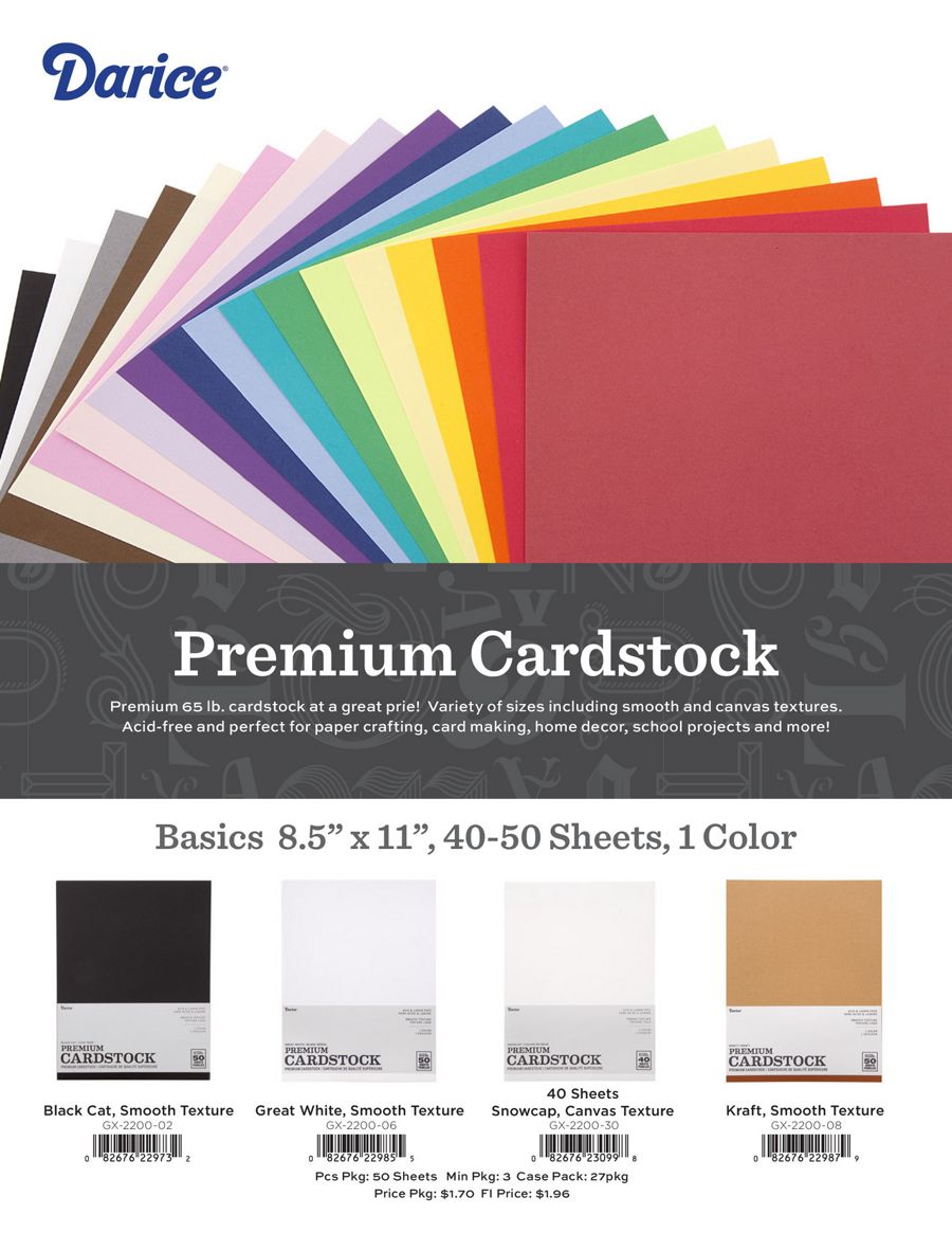 Premium Cardstock Packs by Darice Inc - Flipsnack
