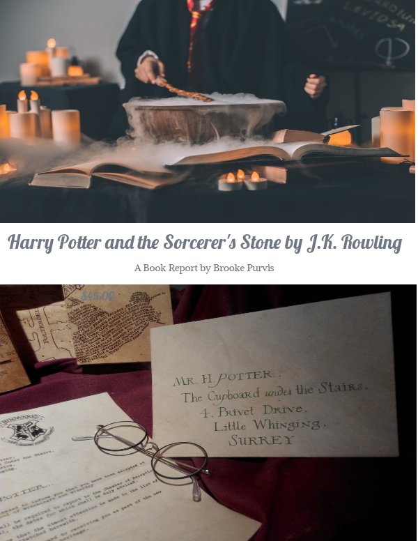 Harry Potter Book Report by Brooke Purvis - Flipsnack