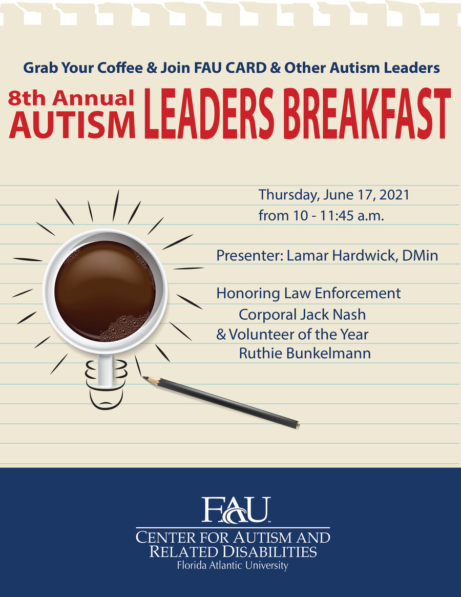 Autism Leaders Breakfast 2021 by FAU CARD - Flipsnack