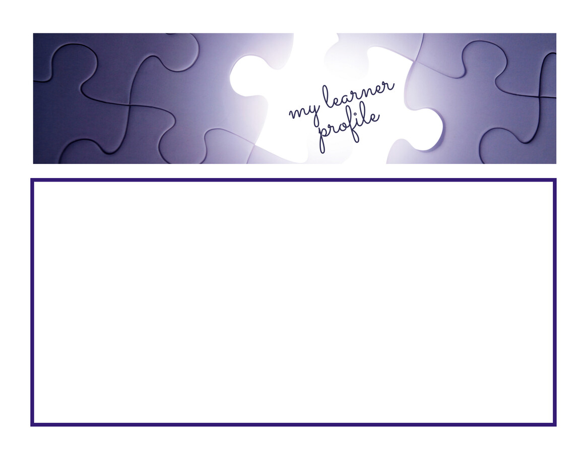 Copy of Sevier Blank Learner Profile Template by Joseph Carlton - Flipsnack