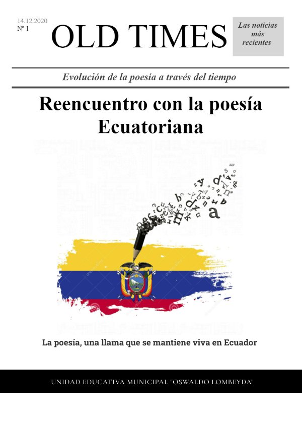 Reencuentro con la poesía Ecuatoriana by Lisbeth Angamarca - Flipsnack