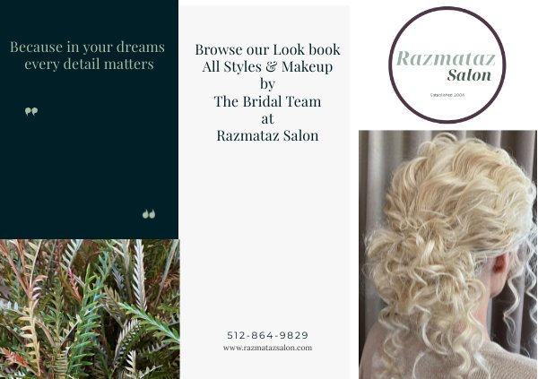 Razmataz Salon Bridal Look Book by Rachel smith - Flipsnack
