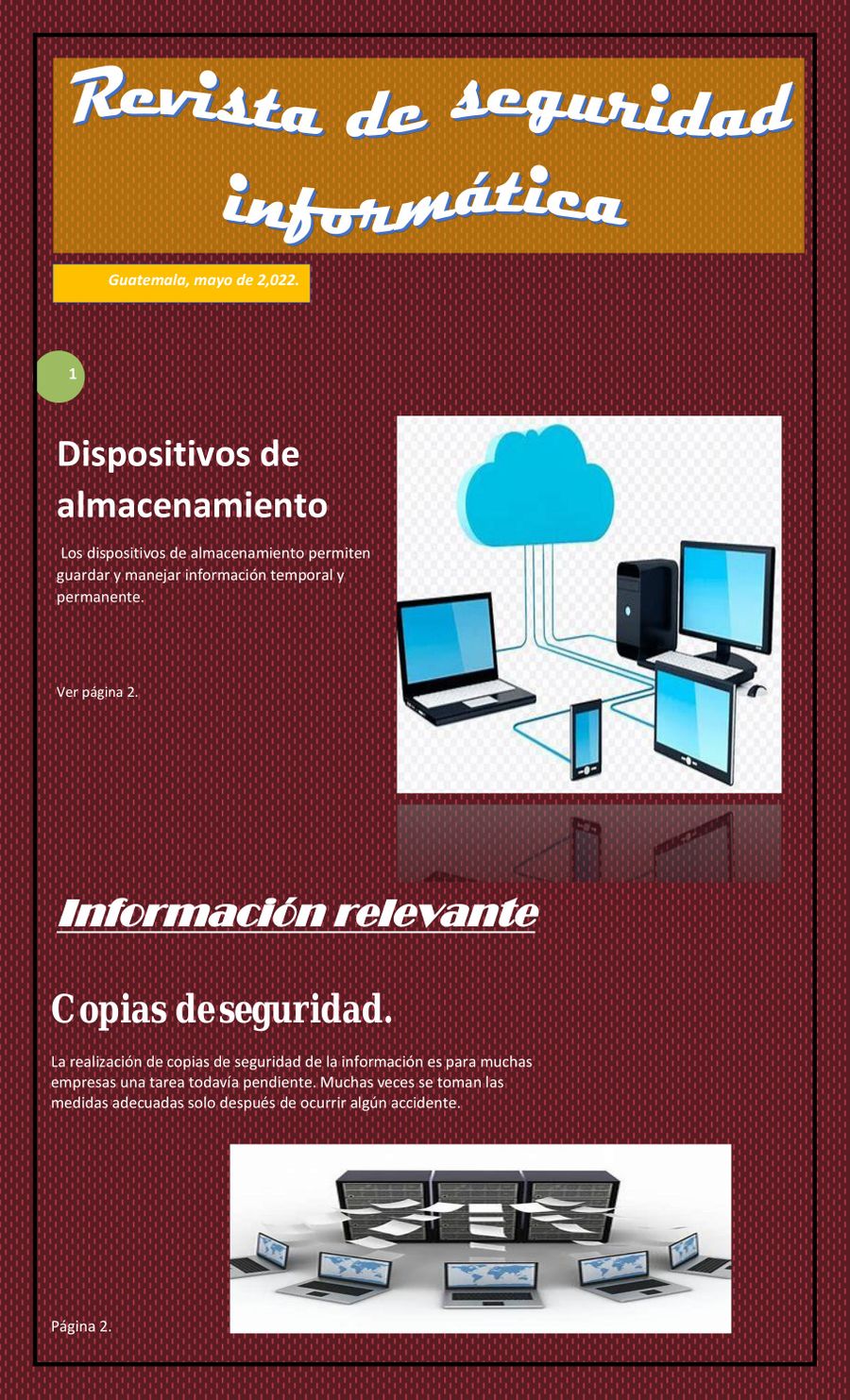 revista de seguridad informatica roni abigail reyna marcos by RONI ...