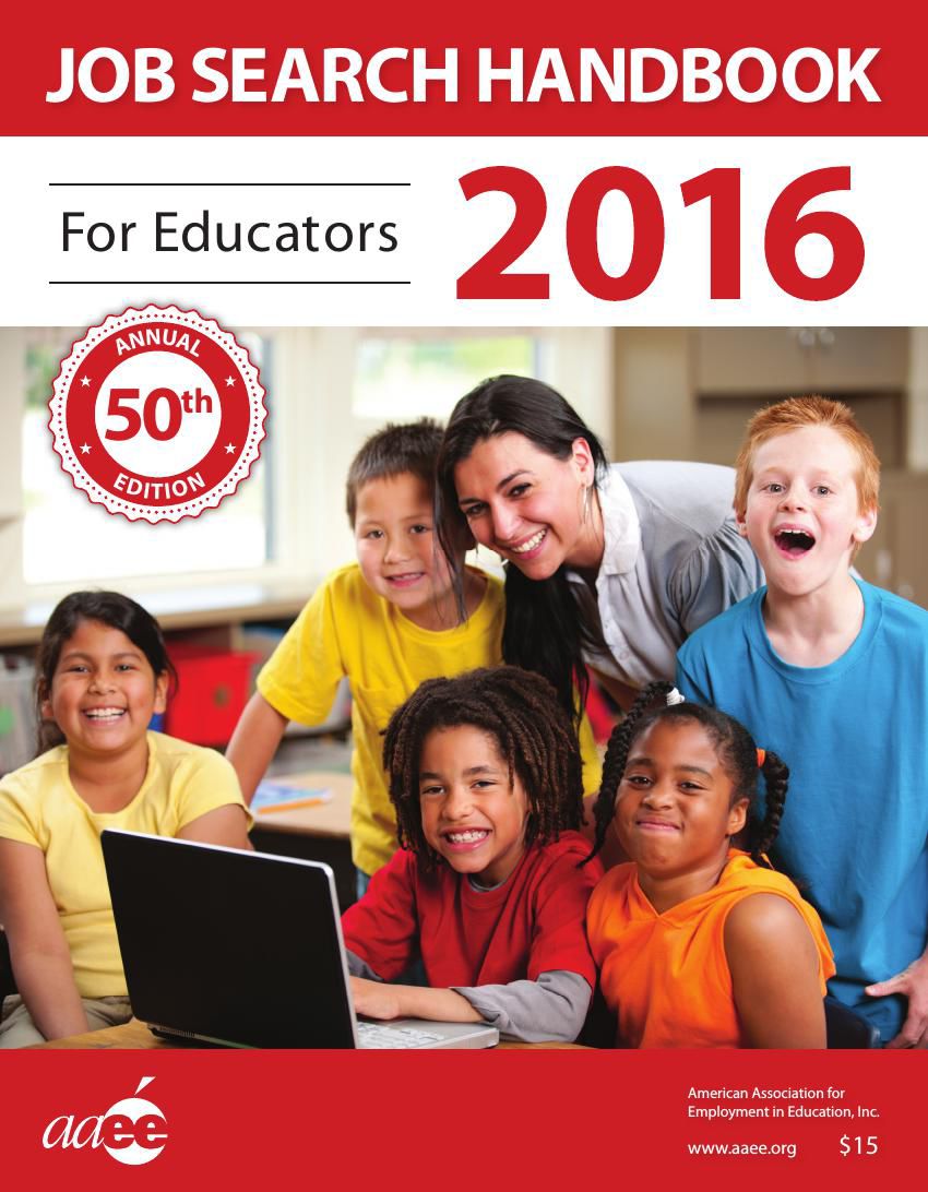Copy of Copy of AAEE Job Search Handbook for Educators 2016 by ...