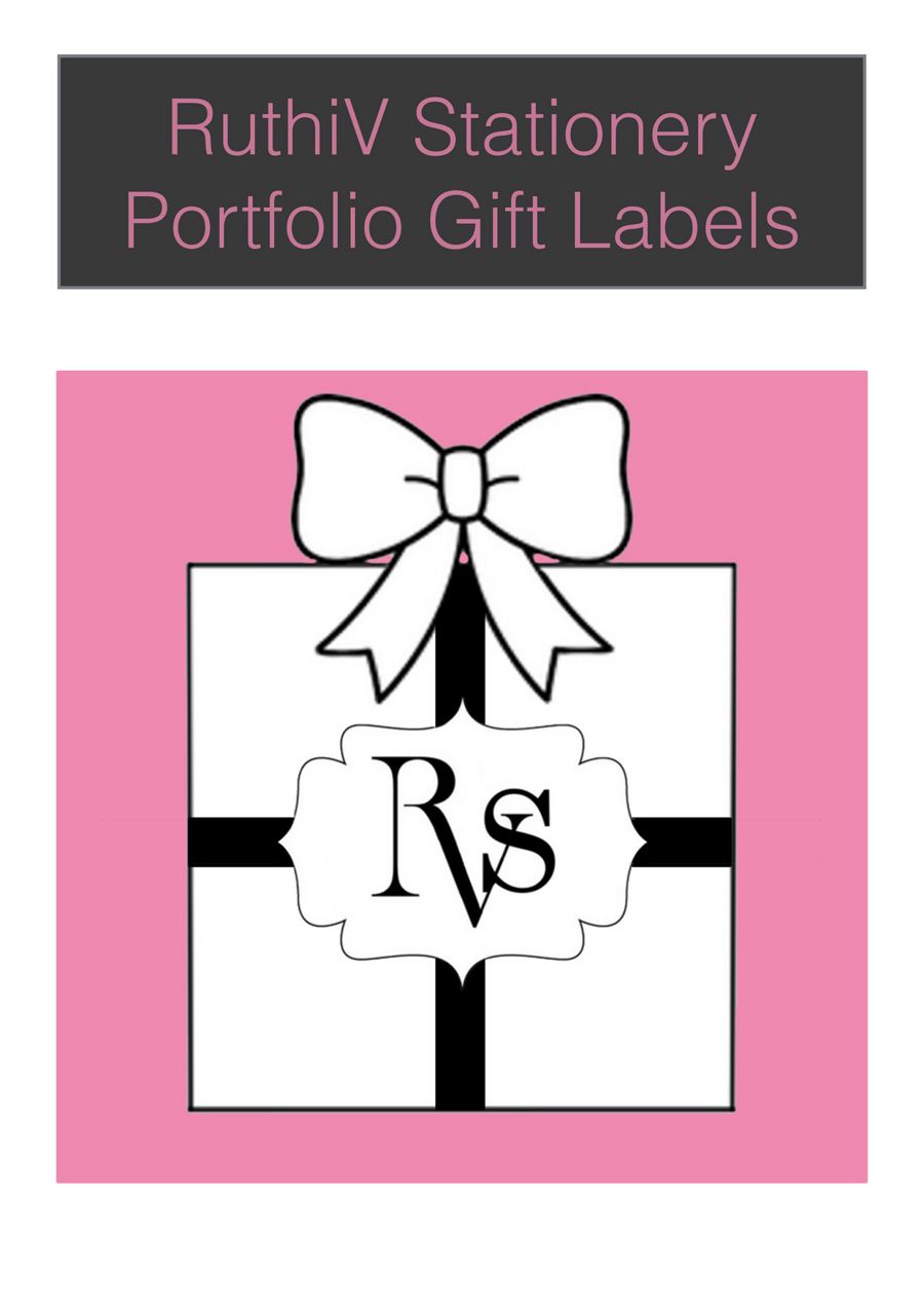 Portfolio Sticker Labels by ruthivstationery - Flipsnack