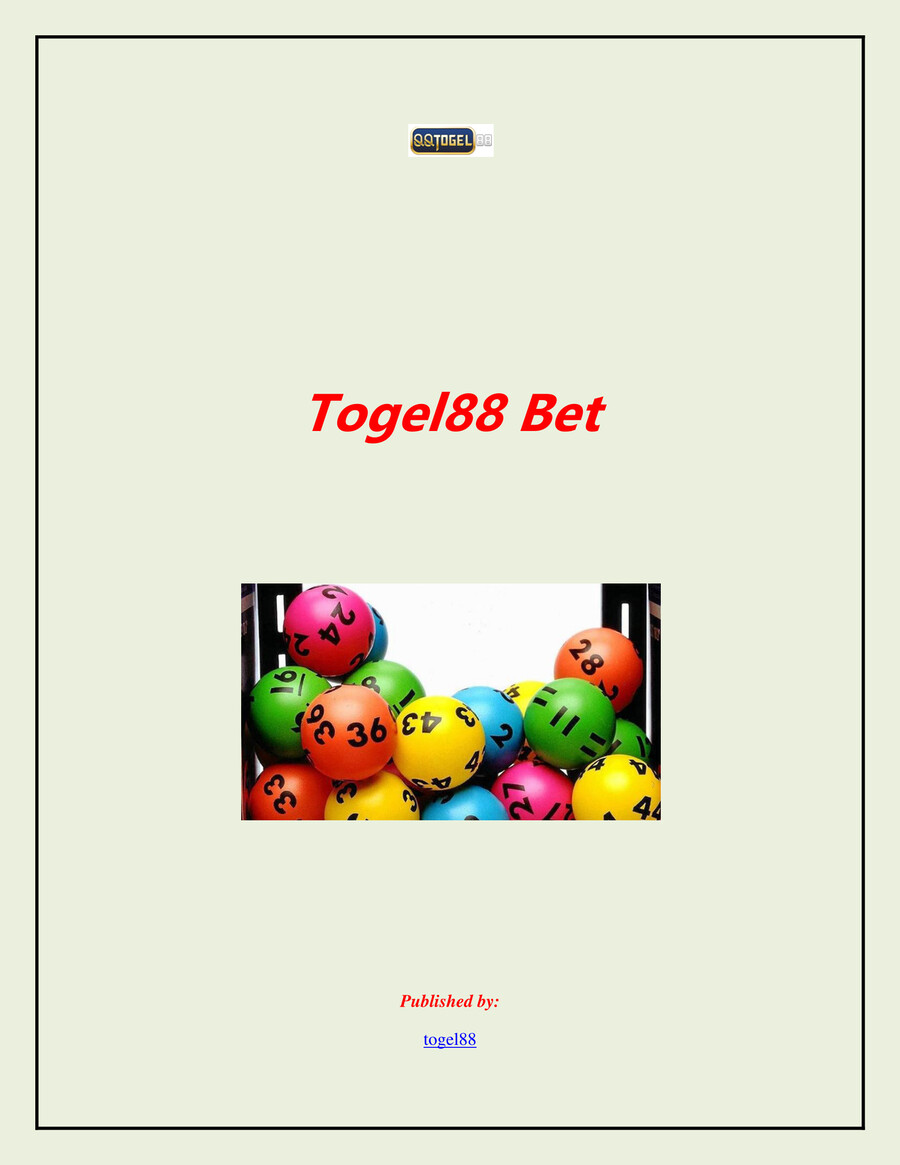 togel88 by vulgarbefore - Flipsnack
