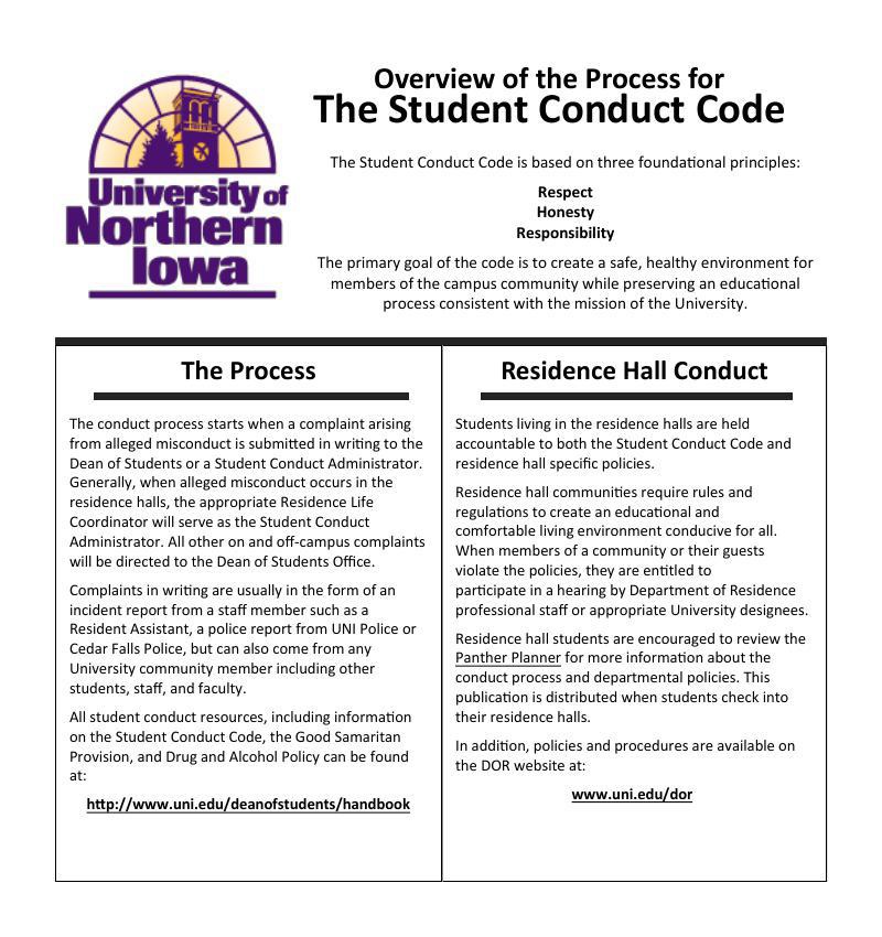 The Student Conduct Code by Allyson Rafanello - Flipsnack