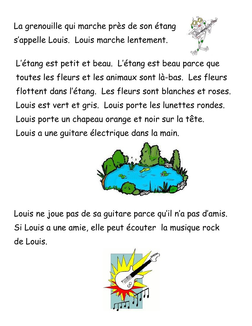 Louis la Grenouille - 5e année by judy carmichael - Flipsnack