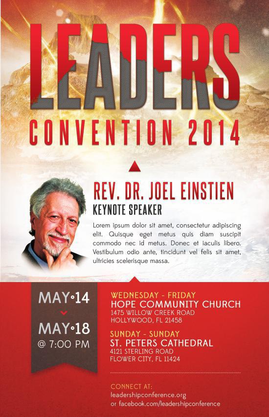Leadership Convention Program Cover Template by Michael Taylor - Flipsnack