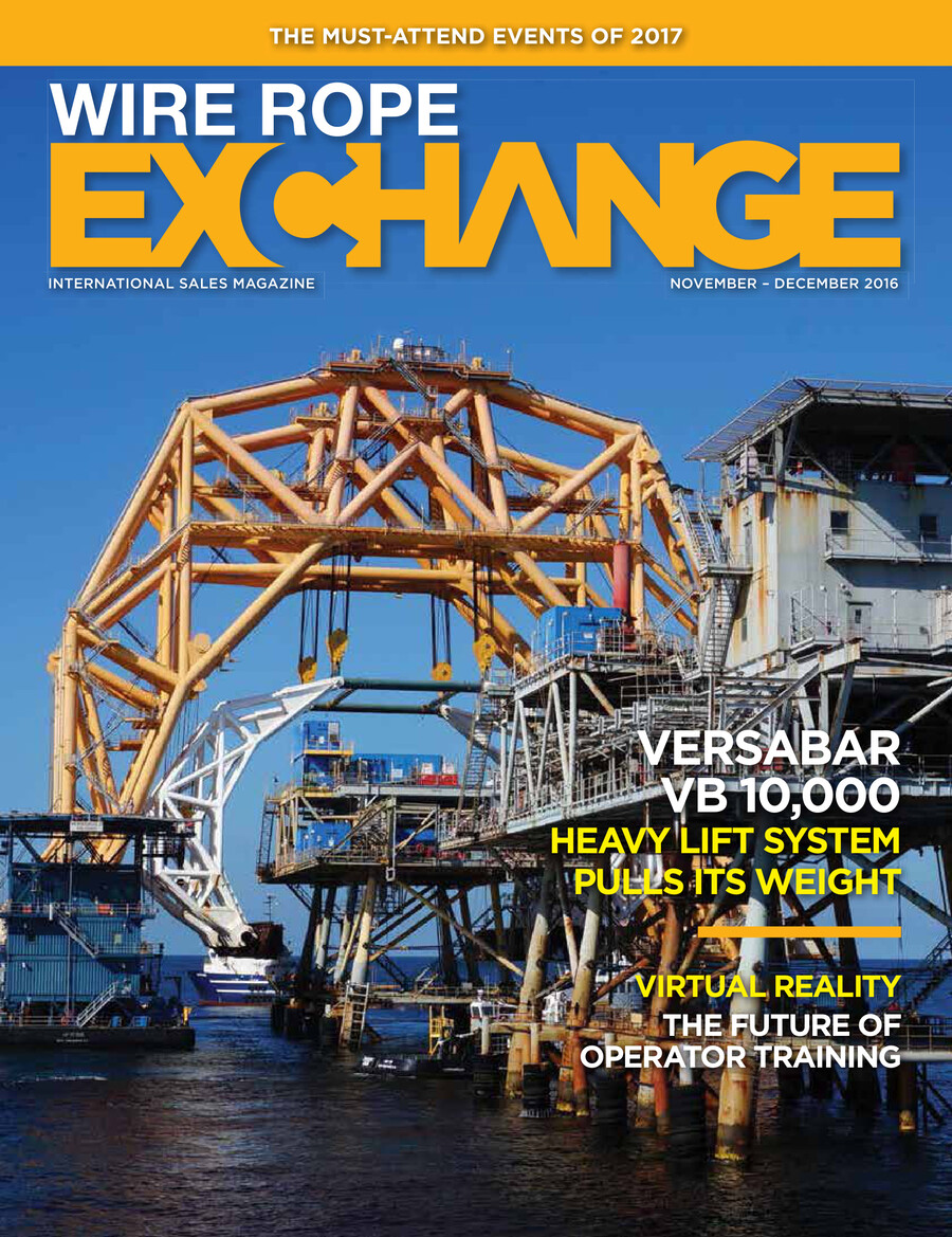 VB 10,000 Cover and Article - November-December 2016 by Wire Rope ...