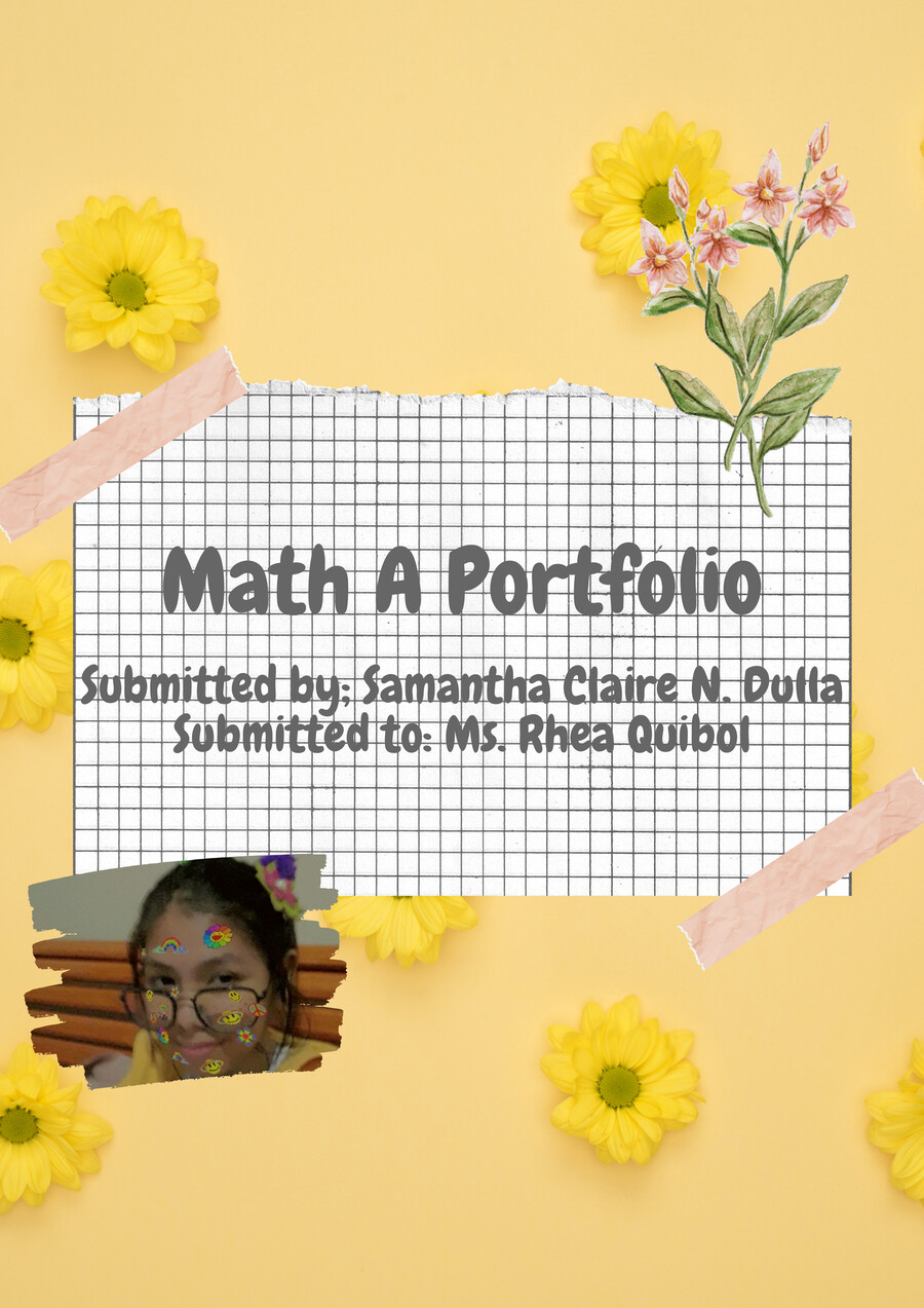 Math A Portfolio by - Flipsnack