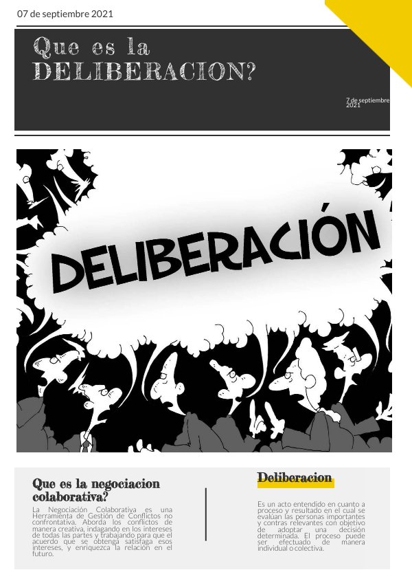 Que es la deliberacion by José David... - Flipsnack