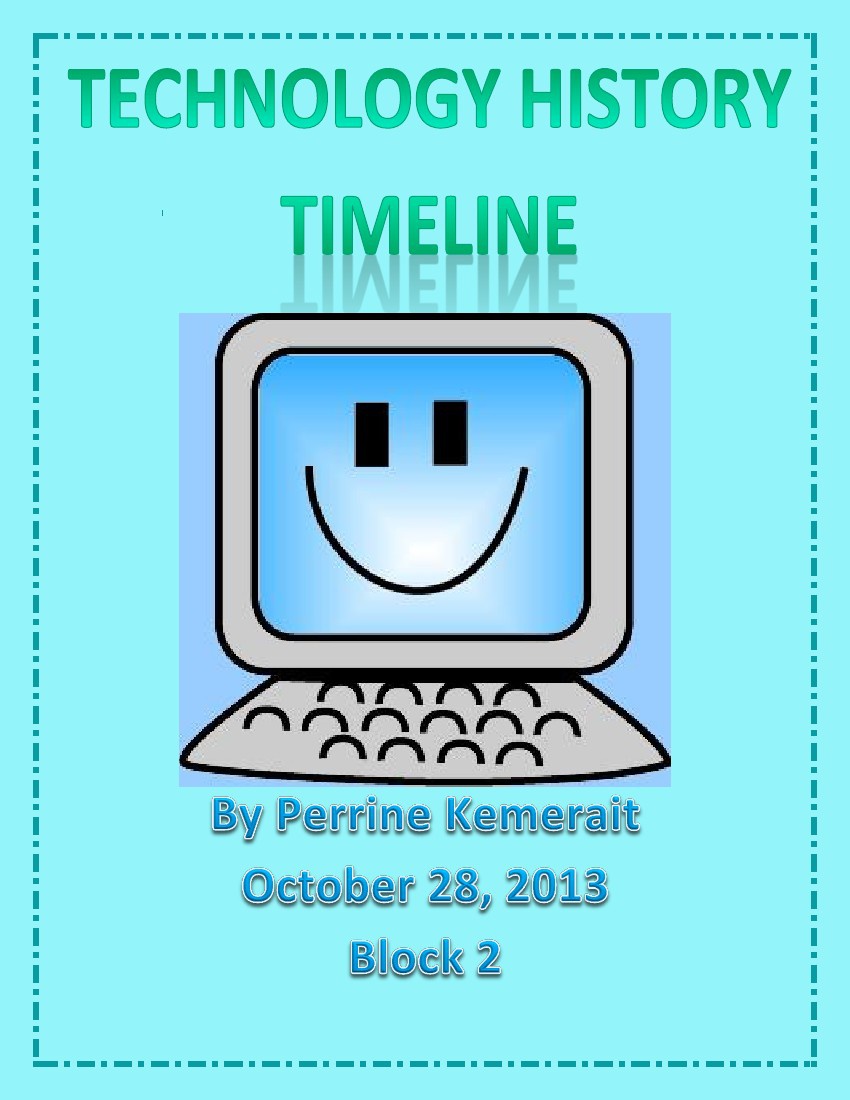 Technology History Timeline by Perrine - Flipsnack