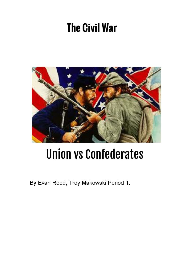 civil war flip book by Troy Makowski - Flipsnack