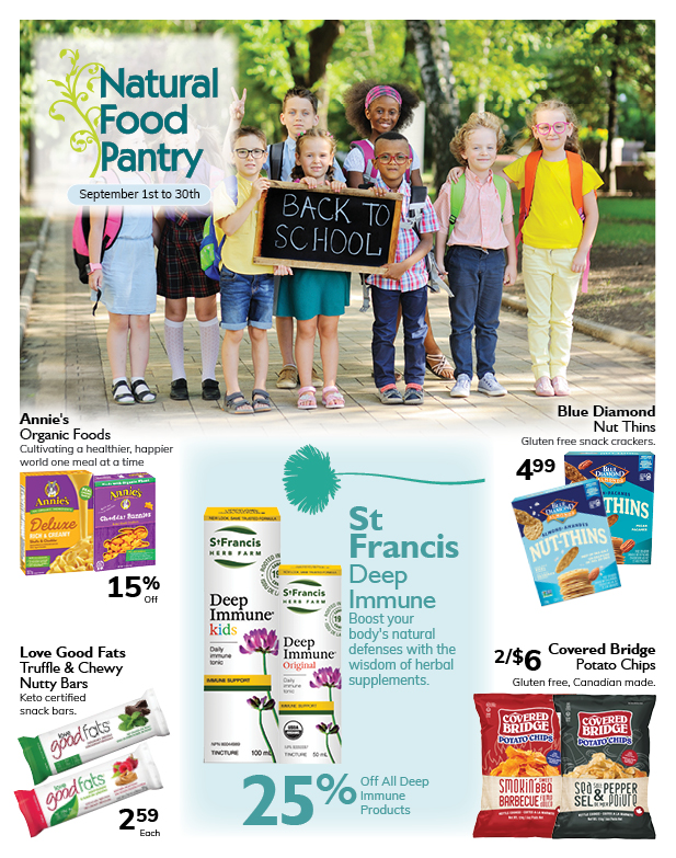 NFP SEPTEMBER 2022 - 8 PAGE FLYER by naturalfoodpantry - Flipsnack