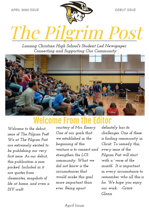 The Pilgrim Post by Grace G. - Flipsnack