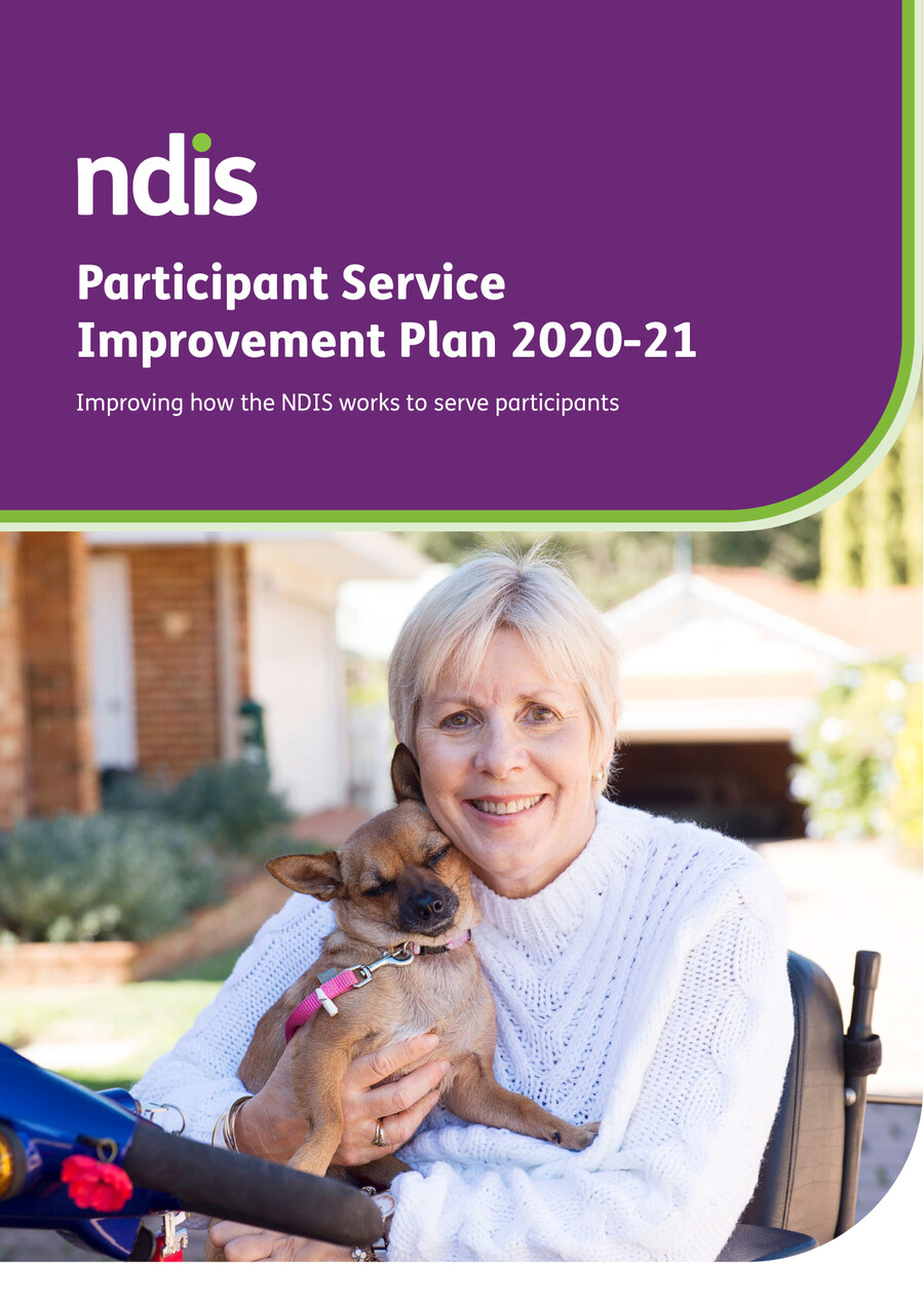 NDIS Participant Improvement Plan - August 2020 by ECIA - Flipsnack