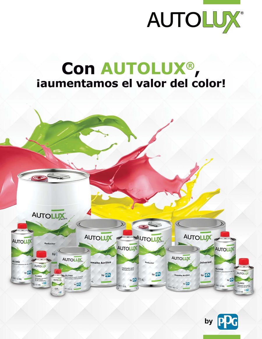 Catálogo de producto - Autolux by PPG Refinish México - Flipsnack