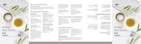 The Heavenly Spa Menu 2025 by Westin Cairo - Flipsnack