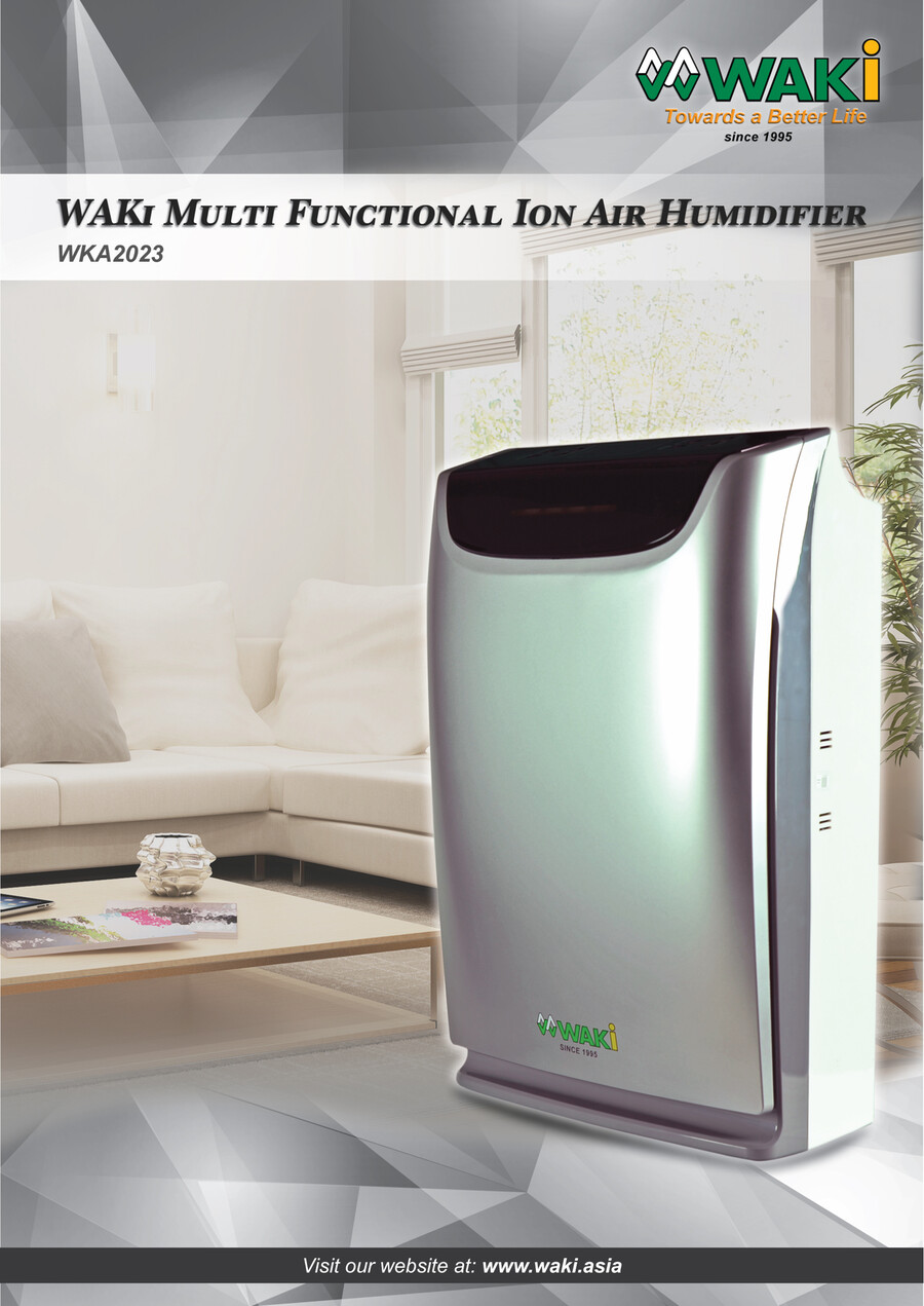 WAKi Multi Functional Ion Air Humidifier (English) by WAKi WORLD ...