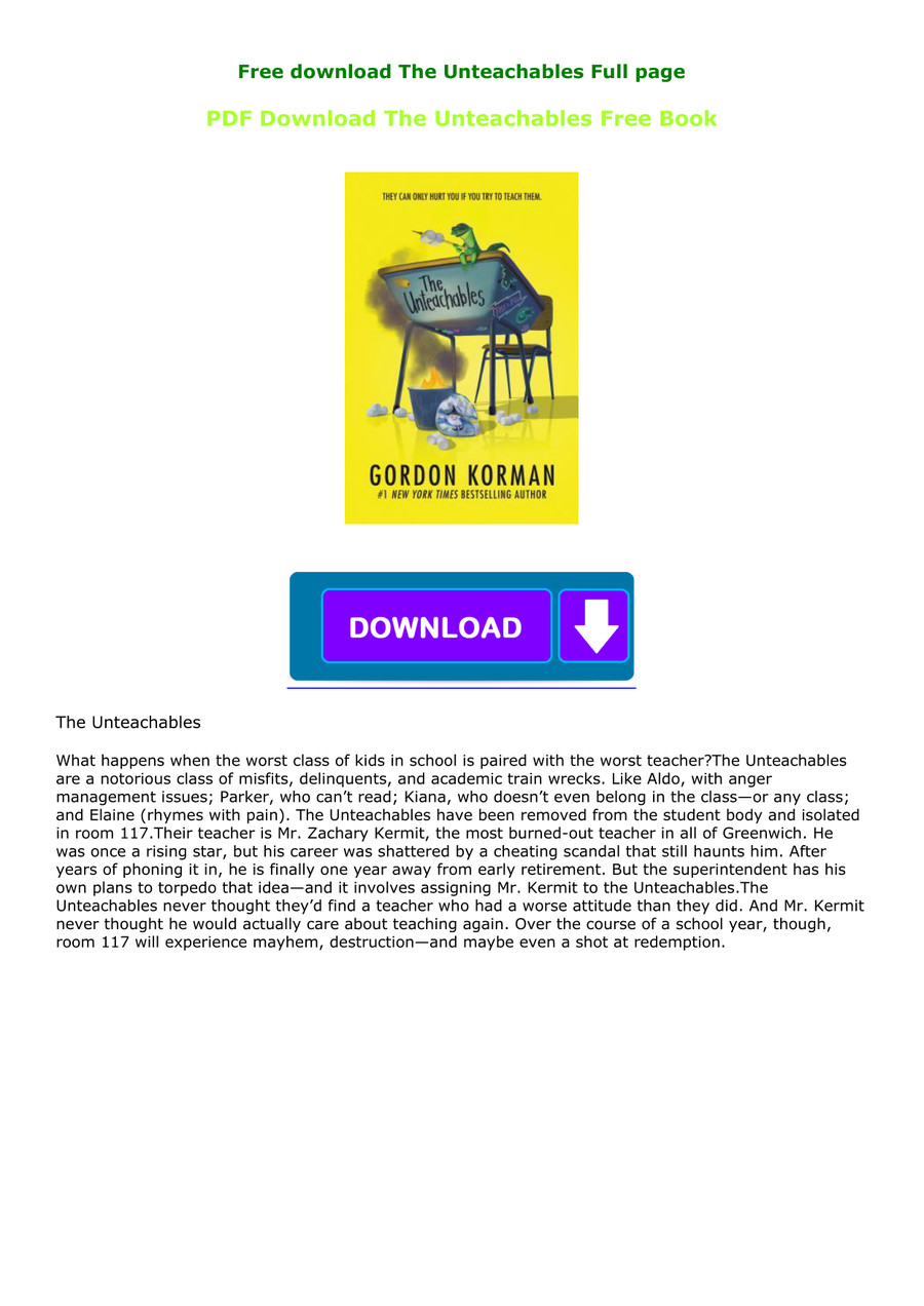 Free Online The Unteachables by natalieenea - Flipsnack