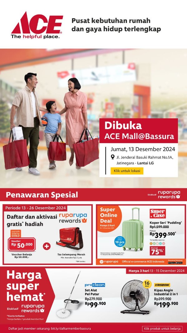 eFlyer - Opening ACE Mall Bassura by ACE Indonesia - Flipsnack