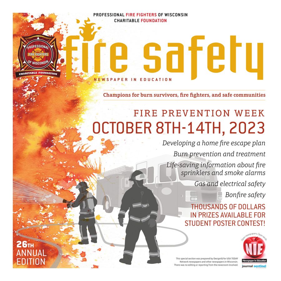 2023 Fire Safety Newspaper in Education by Professional Fire F ...