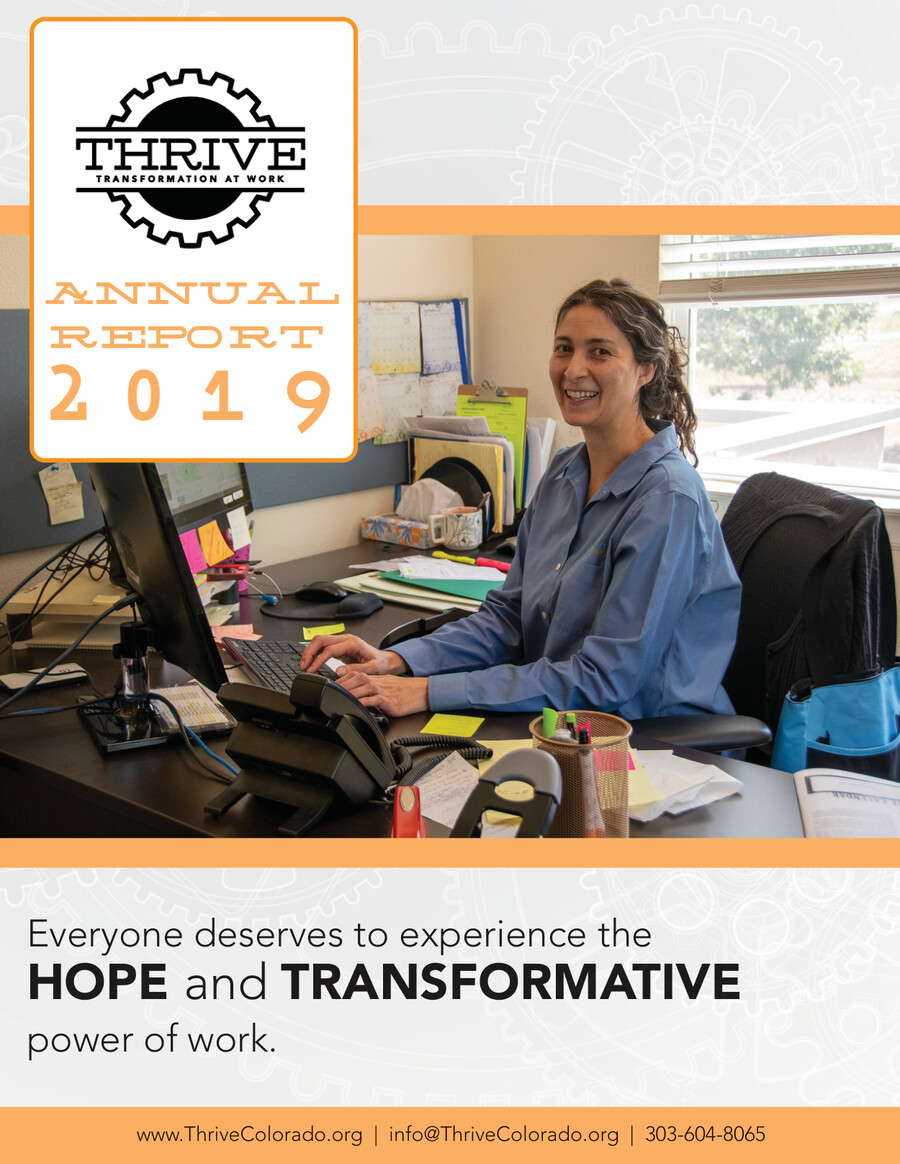 2019 Thrive - Transformation at Work Annual Report by Casey Payne ...