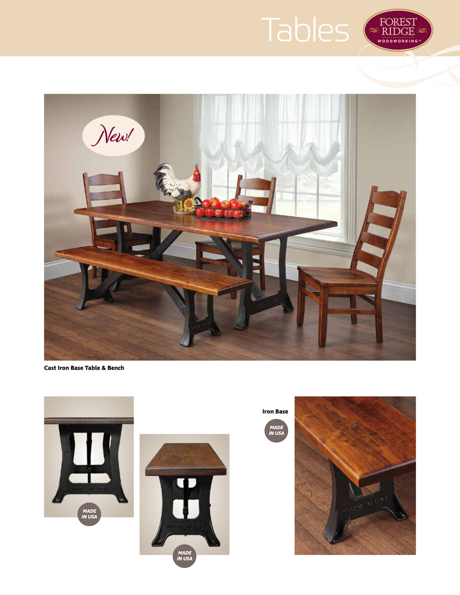 Forest Ridge: Tables by Olive Tree Studios - Flipsnack