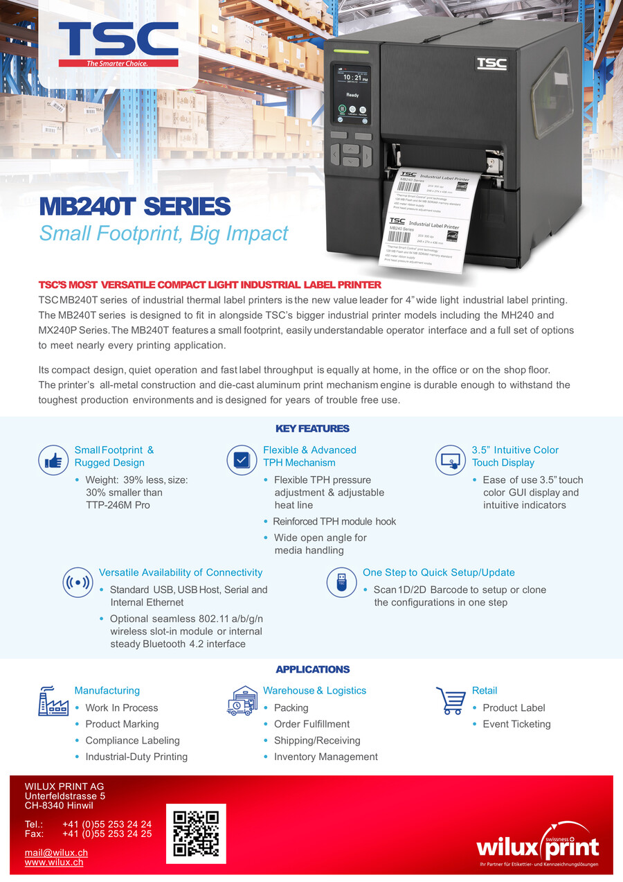 tsc-mb240-series-data-sheet-en by WILUX PRINT AG - Flipsnack