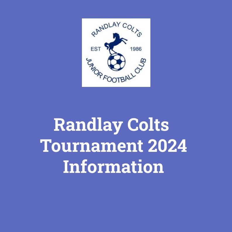 Tournament Information by Randlay Colts - Flipsnack