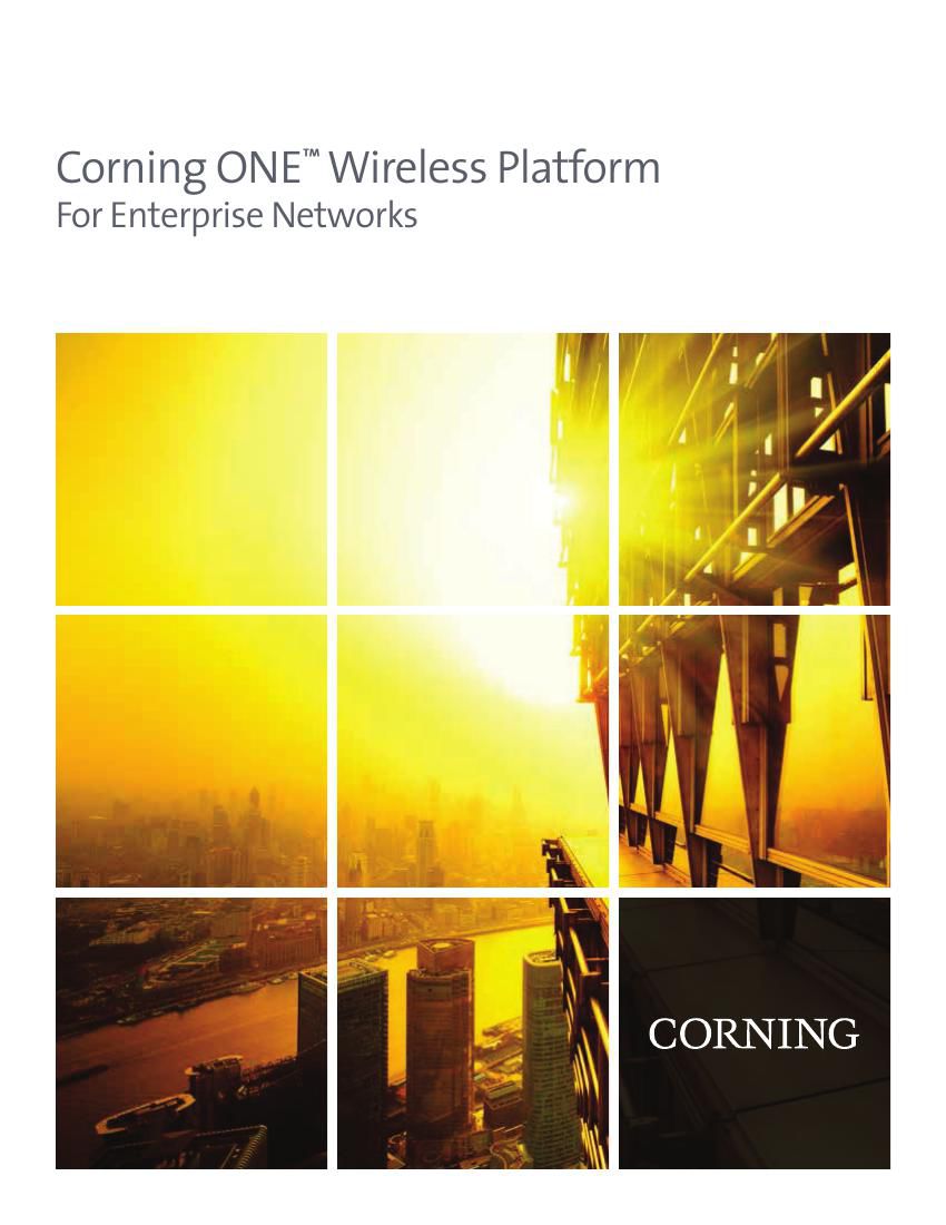 Corning One Wireless Platform by Graybar - Flipsnack