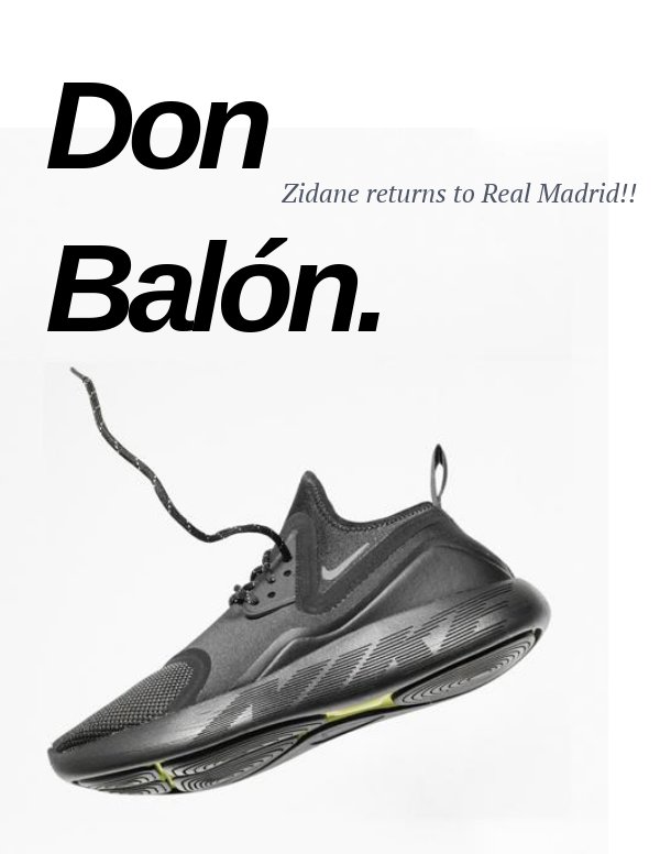 Don Balón by David Blanck - Flipsnack