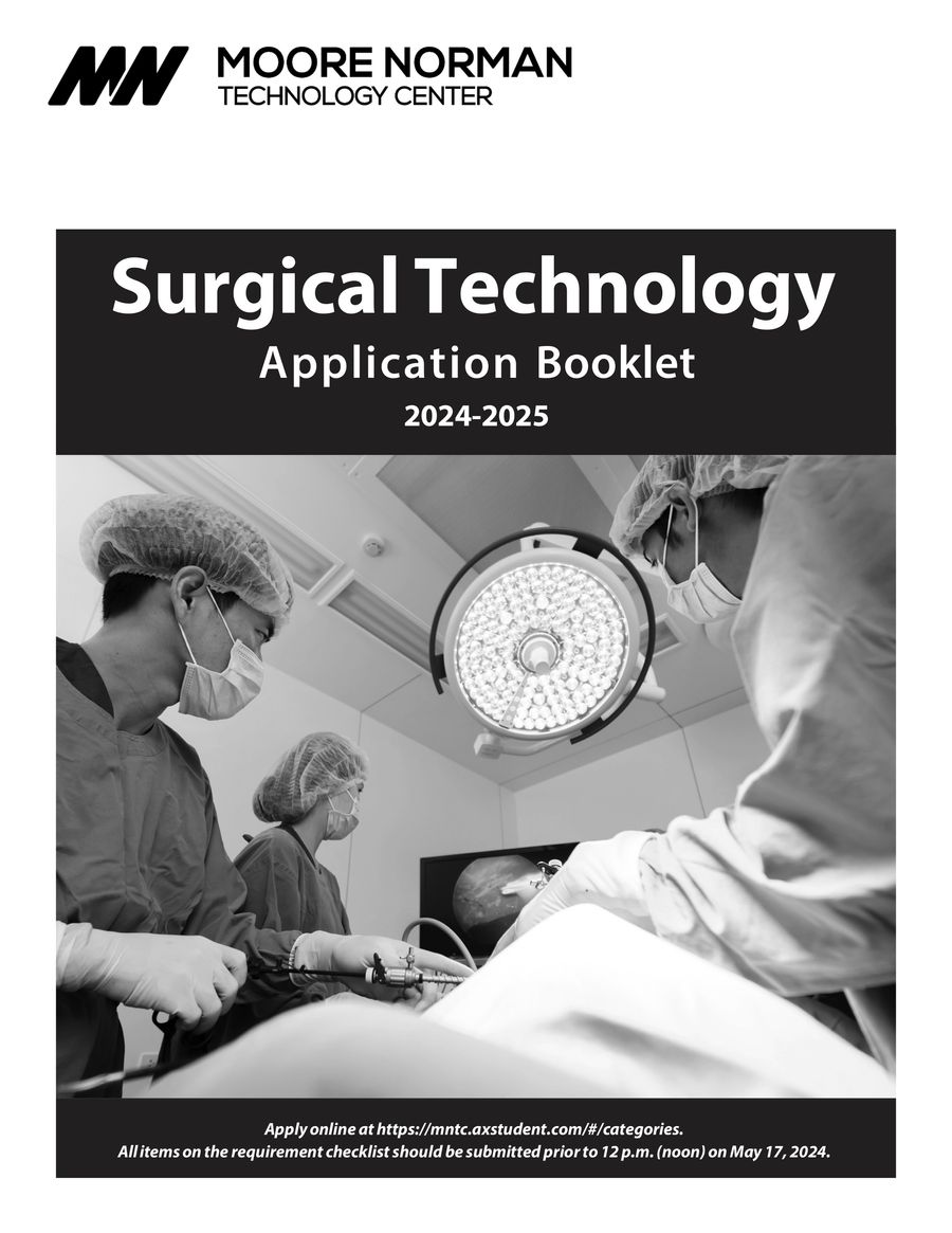 MNTC Surgical Technology Application Booklet 2024-2025 by Moore ...