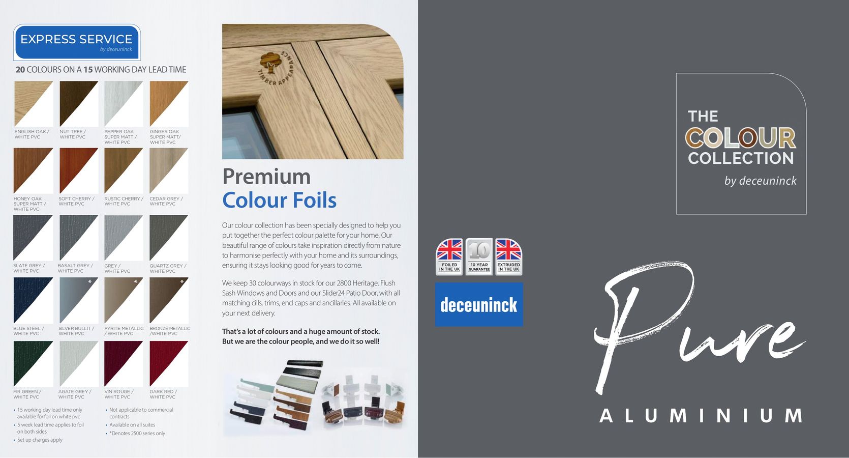 Pure Aluminium UPVC DECEUNINCK Colour Guide by Chris - Flipsnack