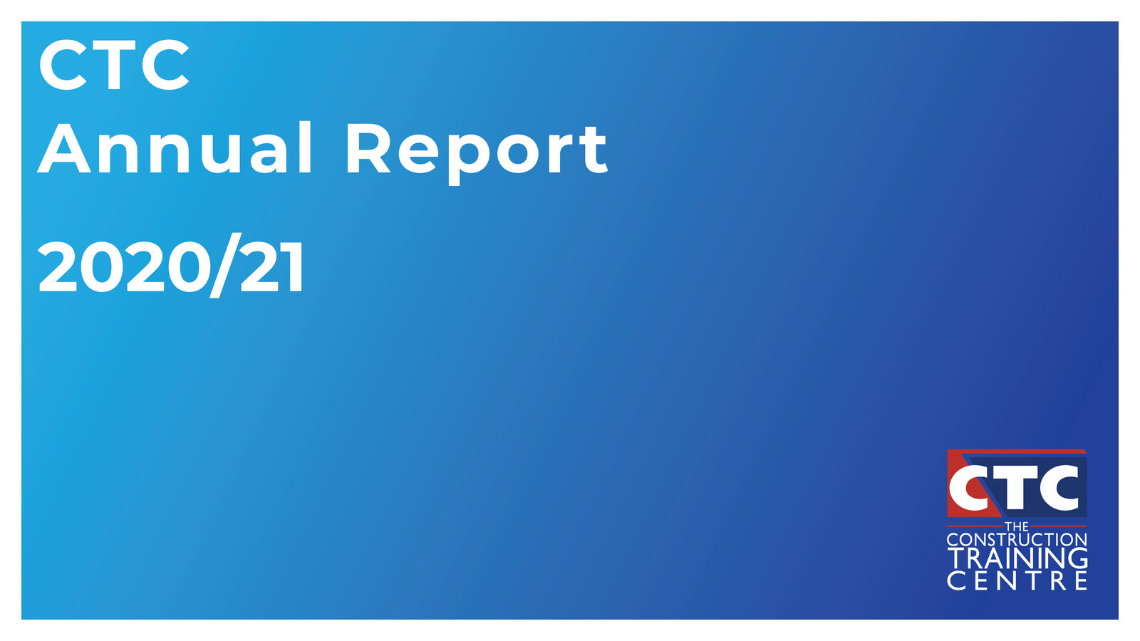 CTC ANNUAL REPORT 2020-21 by Phil Diver - Flipsnack