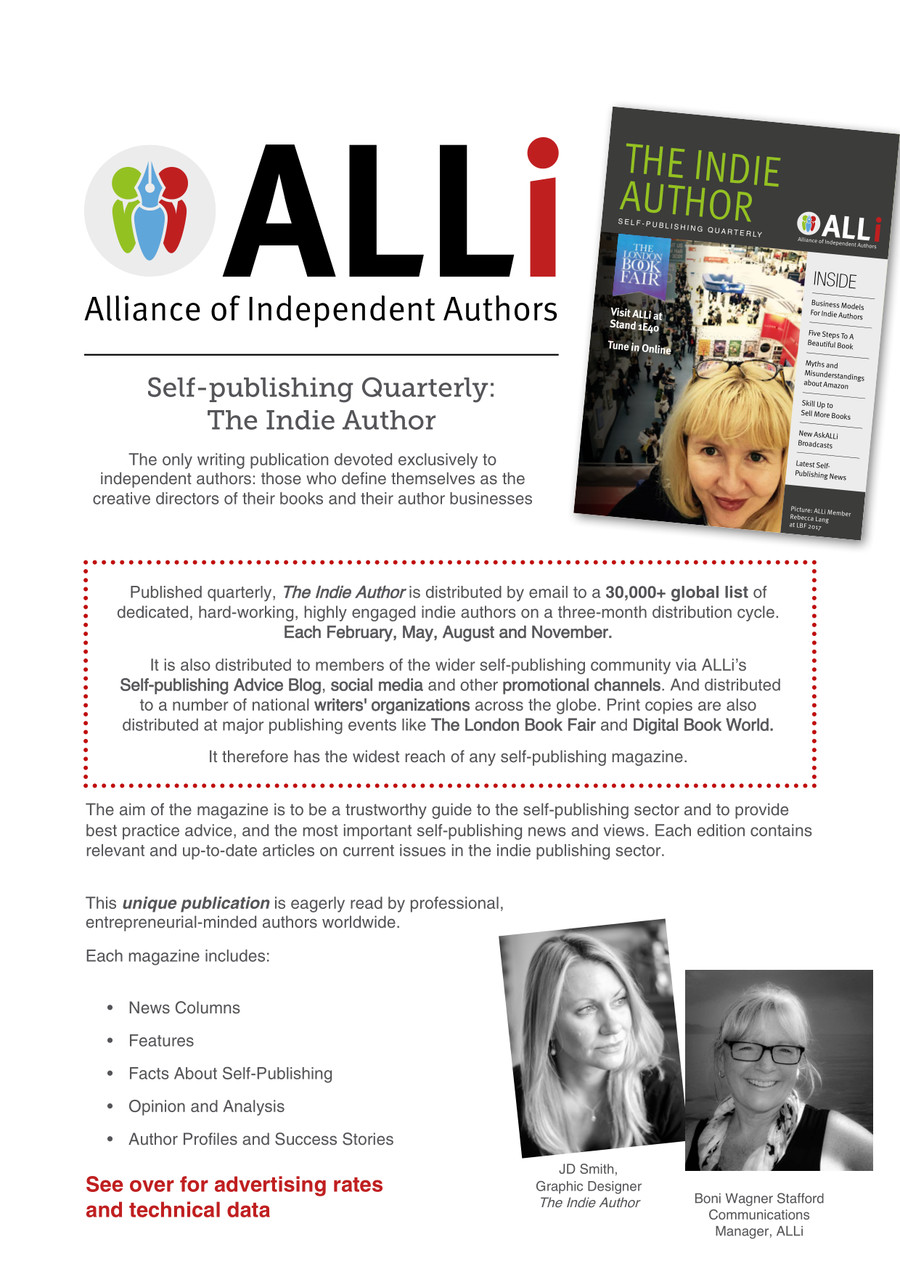 ALLi Member Magazine Ad Ratecard by Orna Ross - Flipsnack