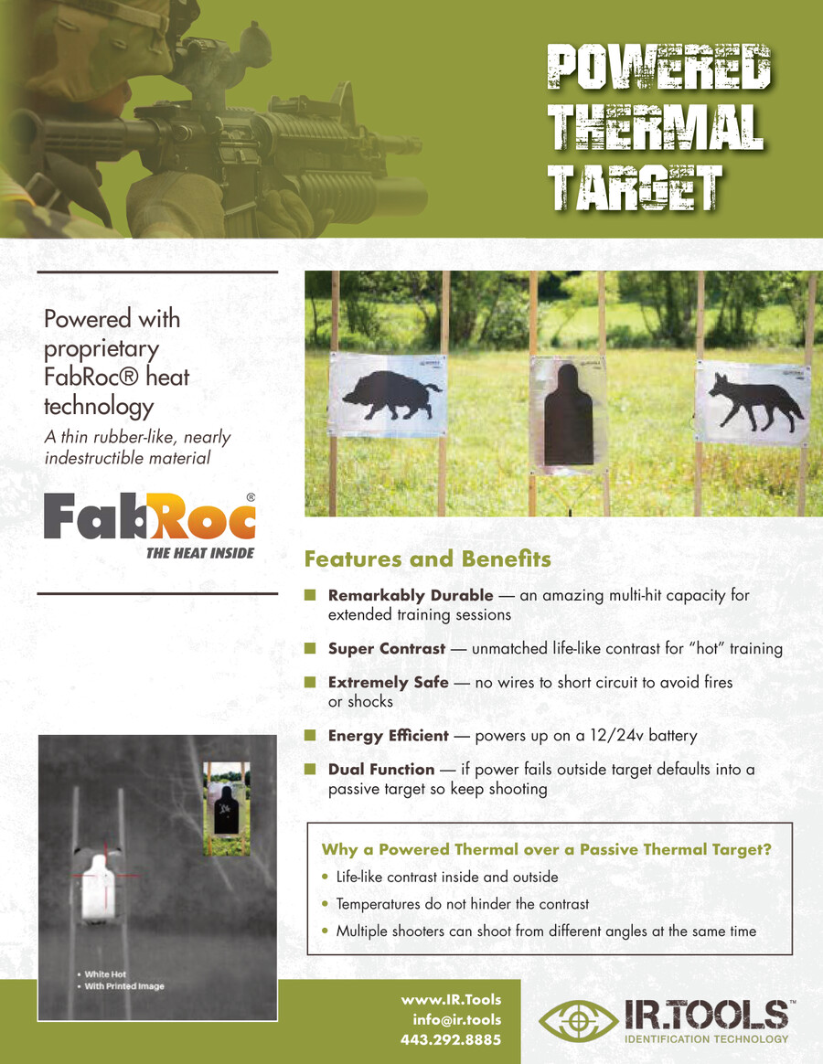 Powered Thermal Target by IR.Tools™ - Flipsnack