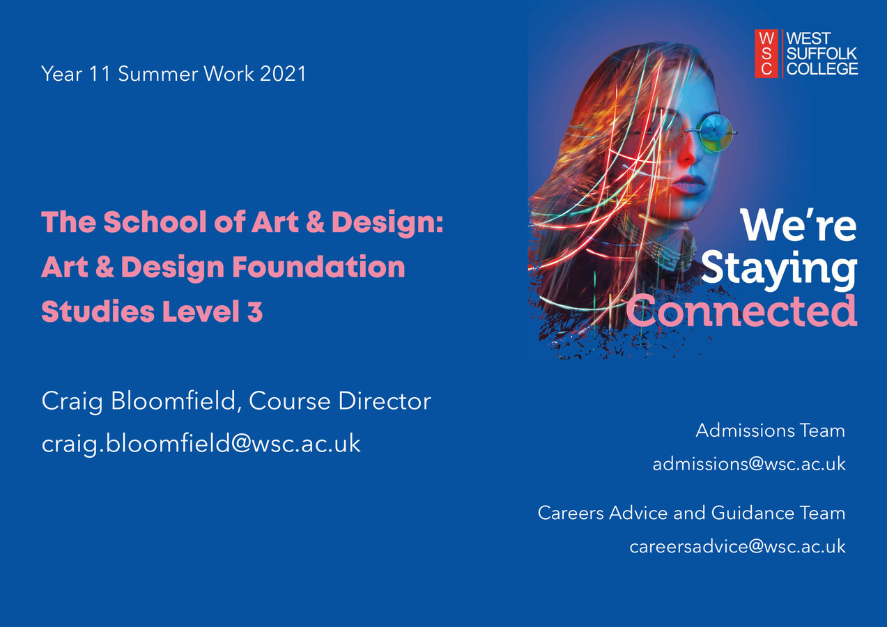 Art and Design Foundation Diploma Level 3 by Eastern... - Flipsnack