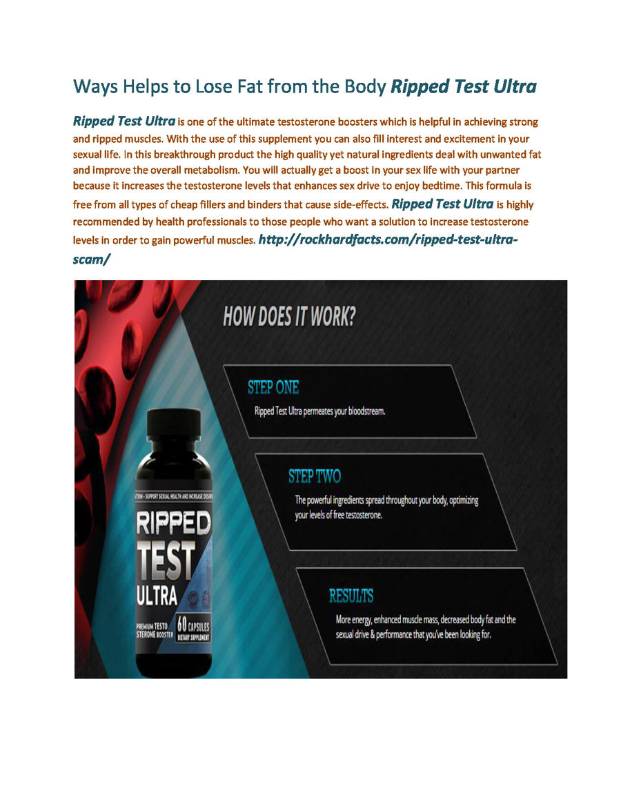 Ripped Test Ultra by... - Flipsnack