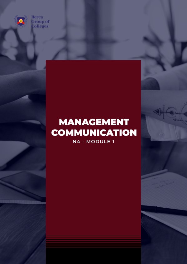 Management Communication N4 - Module 1 by E-Publishing - Flipsnack