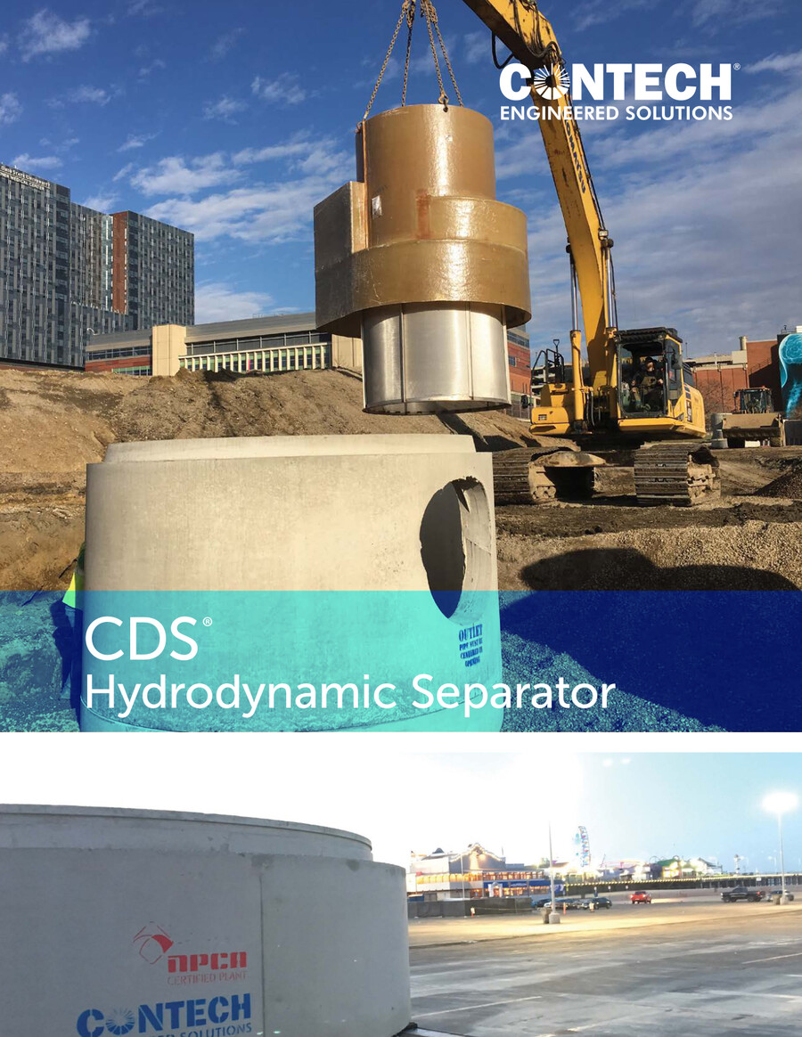 Cds Hydrodynamic Separator By Contech Flipsnack