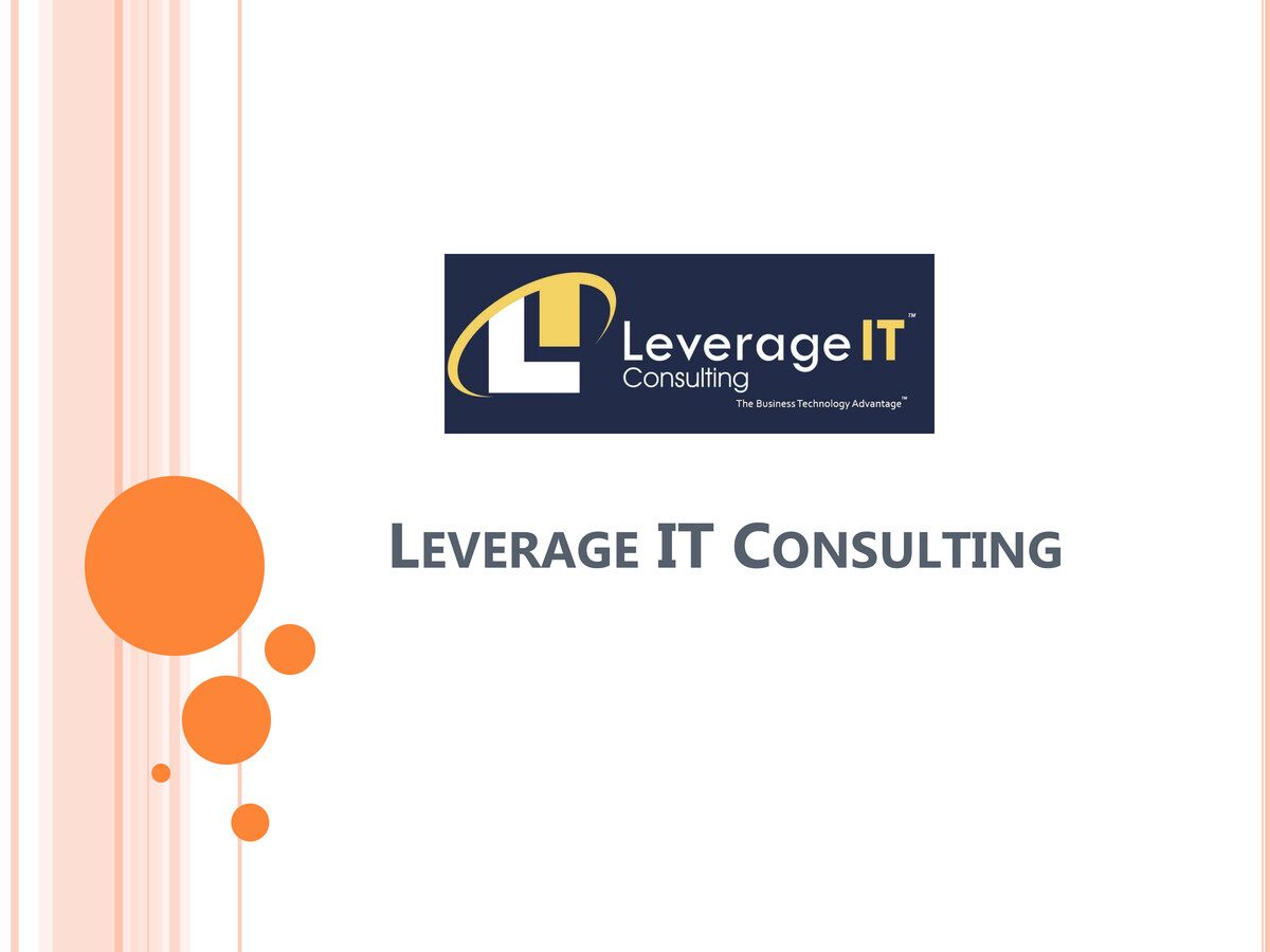 LeverageITc - Managed IT Services Sacramento by Leverage ITC - Flipsnack
